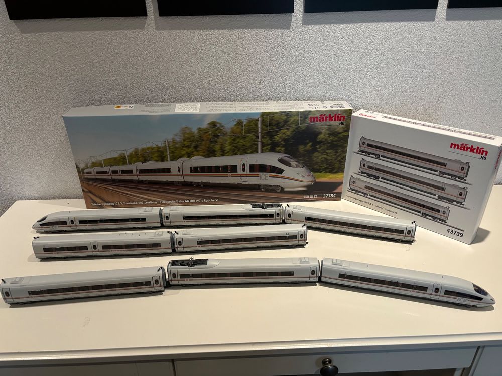 Märklin Triebwagenzug ICE 3, Baureihe 403 37784+43739 (Neuf (Voir description)) à Klosters pour ...