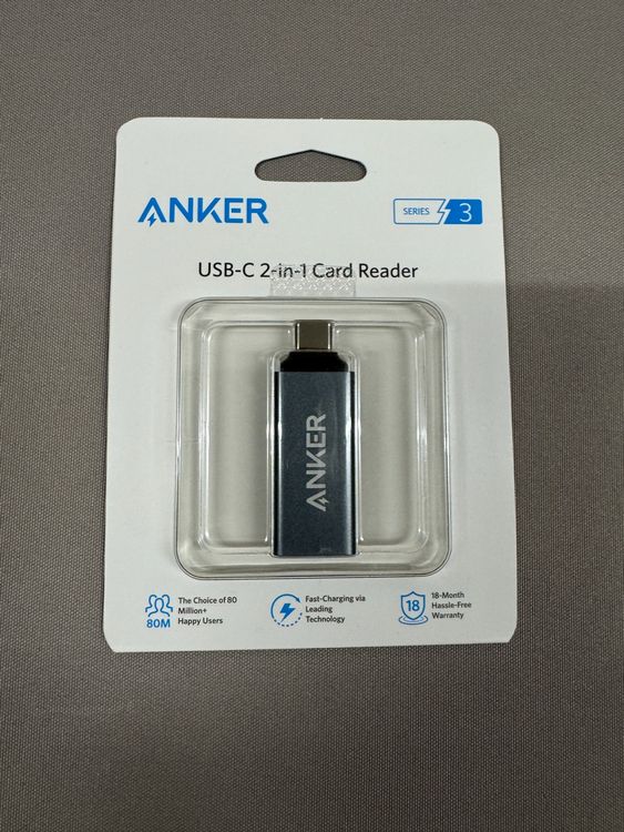 Anker USB-C 2-in-1 Card Reader (Neu und originalverpackt) in Staufen ...