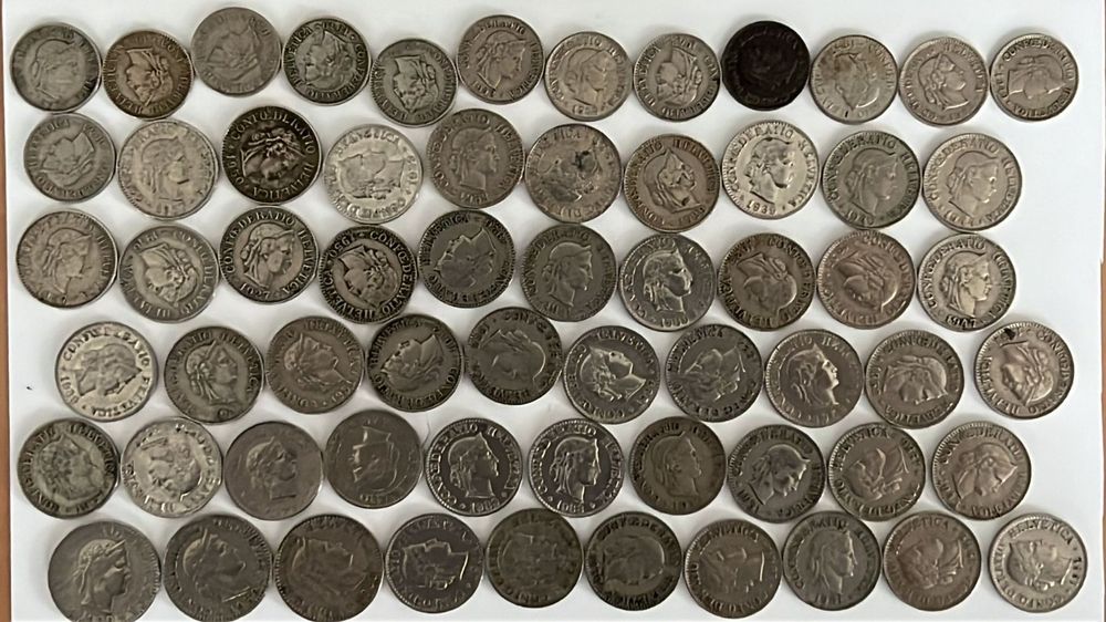 62 Stück , 5 , 10 , 20 Rappen Münzen ab 1912 (Gebraucht) in wattwil für CHF 11 – mit Lieferung ...
