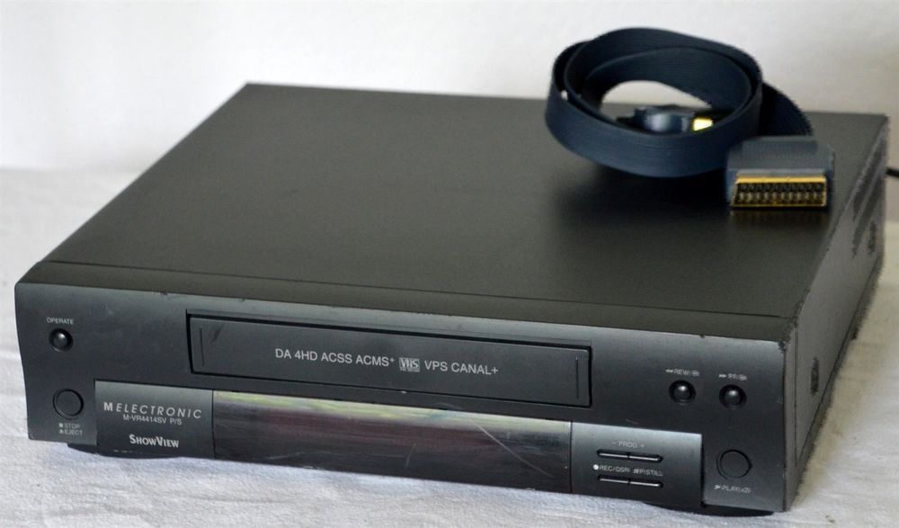 Videorecorder VHS Melectronic M-VR4414 magnétoscope (Gebraucht) in Collonges für CHF 60 – mit ...