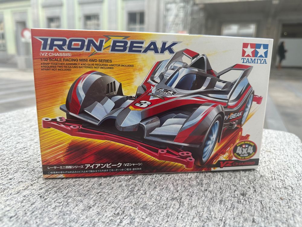 ⭐ Tamiya Mini4wd Iron Break VZ MS Chassis IMPORTED ⭐ (Neu und ...