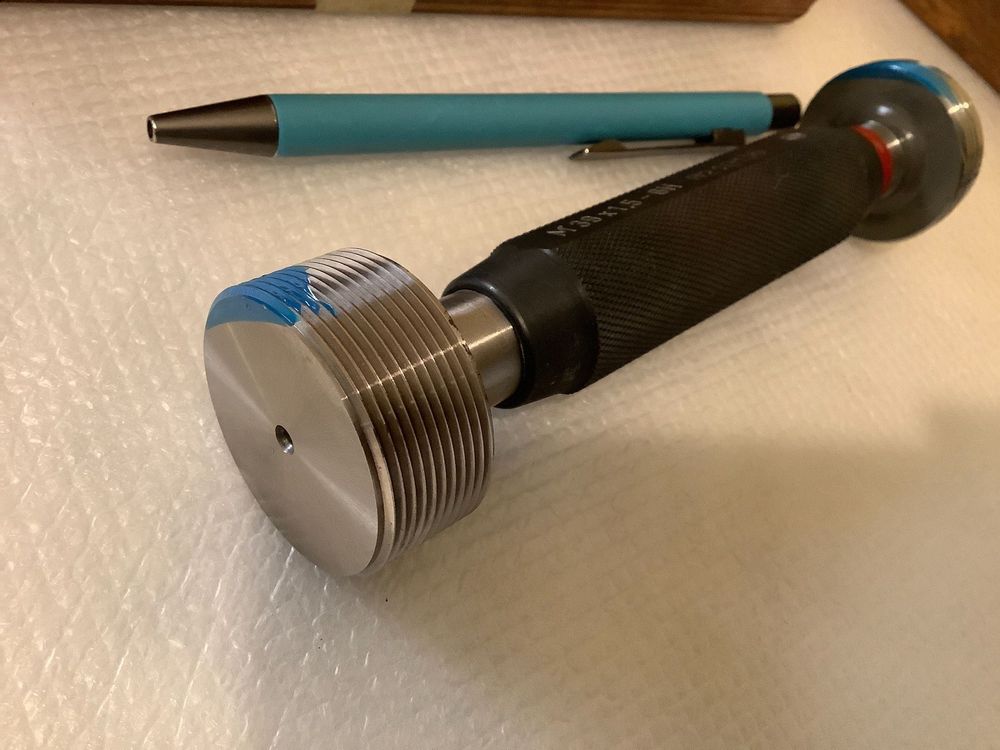 M39 x 1.5 Gewinde Grenzlehrdorn, von MANIGLEY Swiss (Gebraucht) in ...