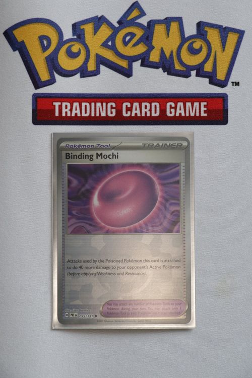 Pokémon - Binding Mochi Pokeball (095) Prismatic Evolutions (Neu ...