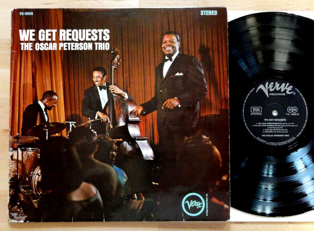 LP OSCAR PETERSON TRIO we get requests 1965 VERVE JAZZ SWING (Gebraucht) in Kesswil für CHF 15 ...