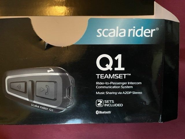 Cardo Scala Rider Q1 Teamset, communications BT pour moto | Kaufen auf ...