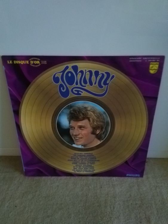 LP Johnny Hallyday Le Disque D’or De Johnny PHILIPS (Gebraucht) in ...
