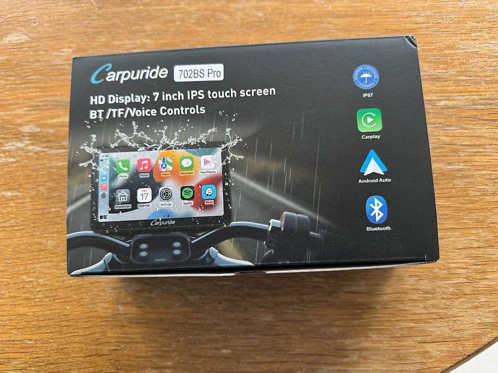 Capuride W702BS Pro Navigationsgerät (neu) für BMW-Motorrad (Neu und ...