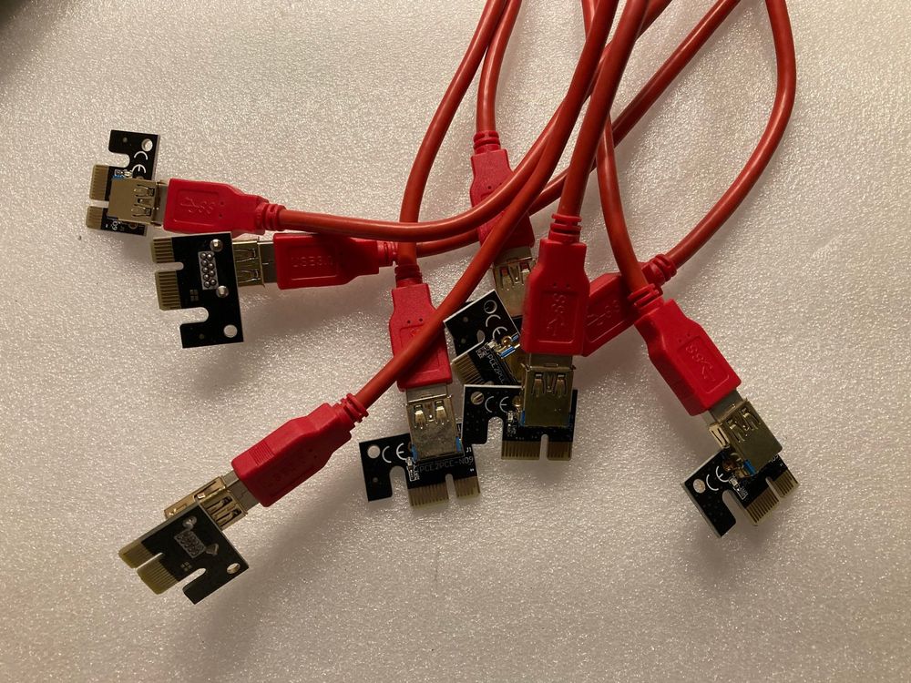 8er Kit Mining Riser 2021er VER 009S Plus (Gebraucht) in Wettingen für ...