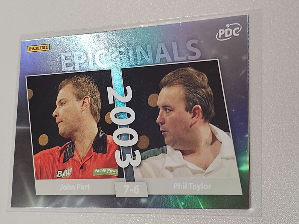 Darts 2026 PDC World Champ. Part/Taylor, Epic Finals (Gebraucht) in ...