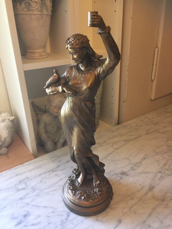 schöne alte Statue Massiv 4RP 751 (Gebraucht) in Bolligen für CHF 93 – mit Lieferung auf Ricardo ...