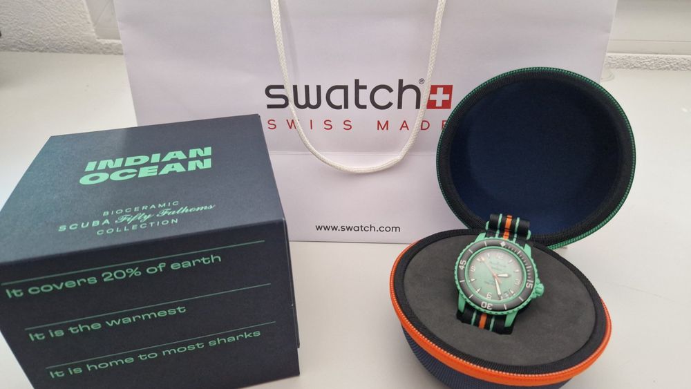 Swatch Blancpain Indian Ocean (Neu und originalverpackt) in Leuzigen ...