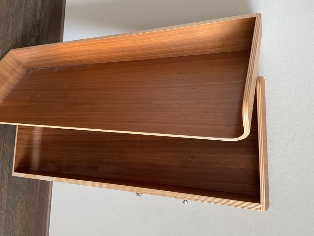 Lean Regale von Bolia in Nussbaum | Kaufen auf Ricardo