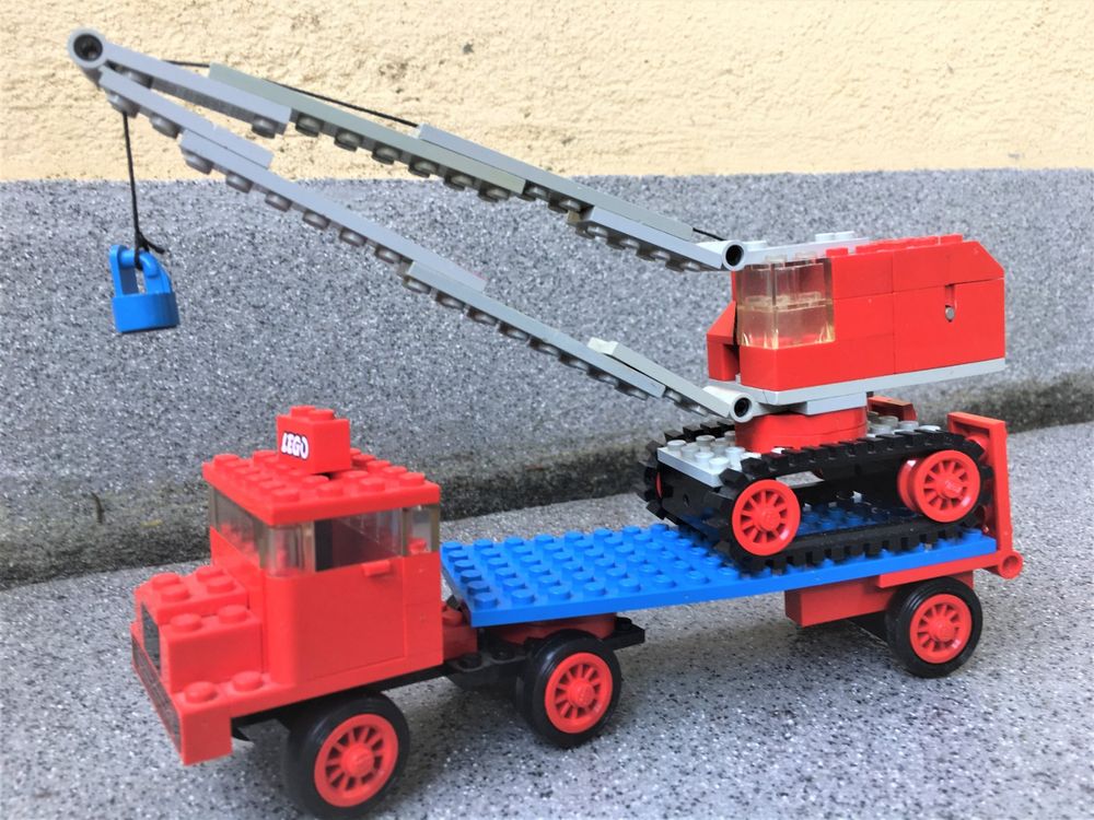 RAR LEGO # 377 Transporter mit Kran von 1971 | Kaufen auf Ricardo