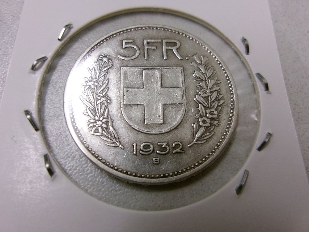 CH 5 Franken 1932 Silber ss - voz | Kaufen auf Ricardo