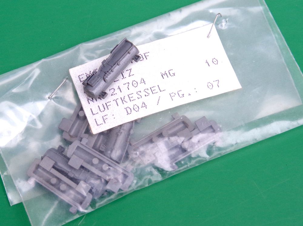 9x Märklin H0 21704 Luftkessel (Ersatzteil, NOS) (Neu und ...
