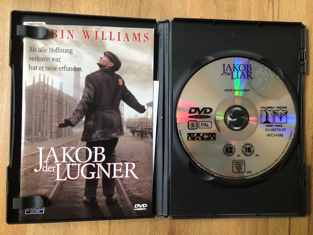 DVD Jakob der Lügner - Robin Williams | Kaufen auf Ricardo
