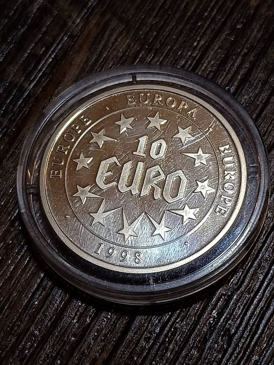 Ab 1 Fr 10 Euro Europa Gedenkmünzen Silber oder Versilbert? (Neu (gemäss Beschreibung)) in ...