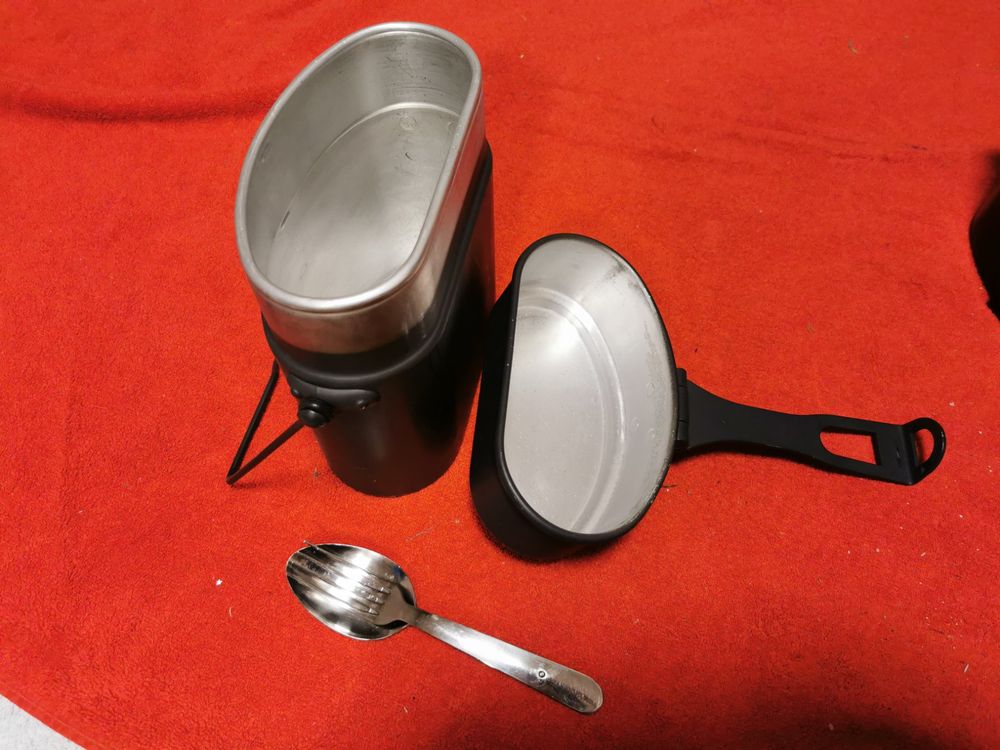 Schweizer Armee Gamelle mit besteck | Kaufen auf Ricardo
