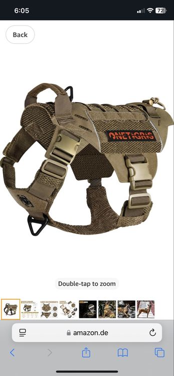 OneTigris X Commander Tactical dog halter (medium) (Neu (gemäss ...