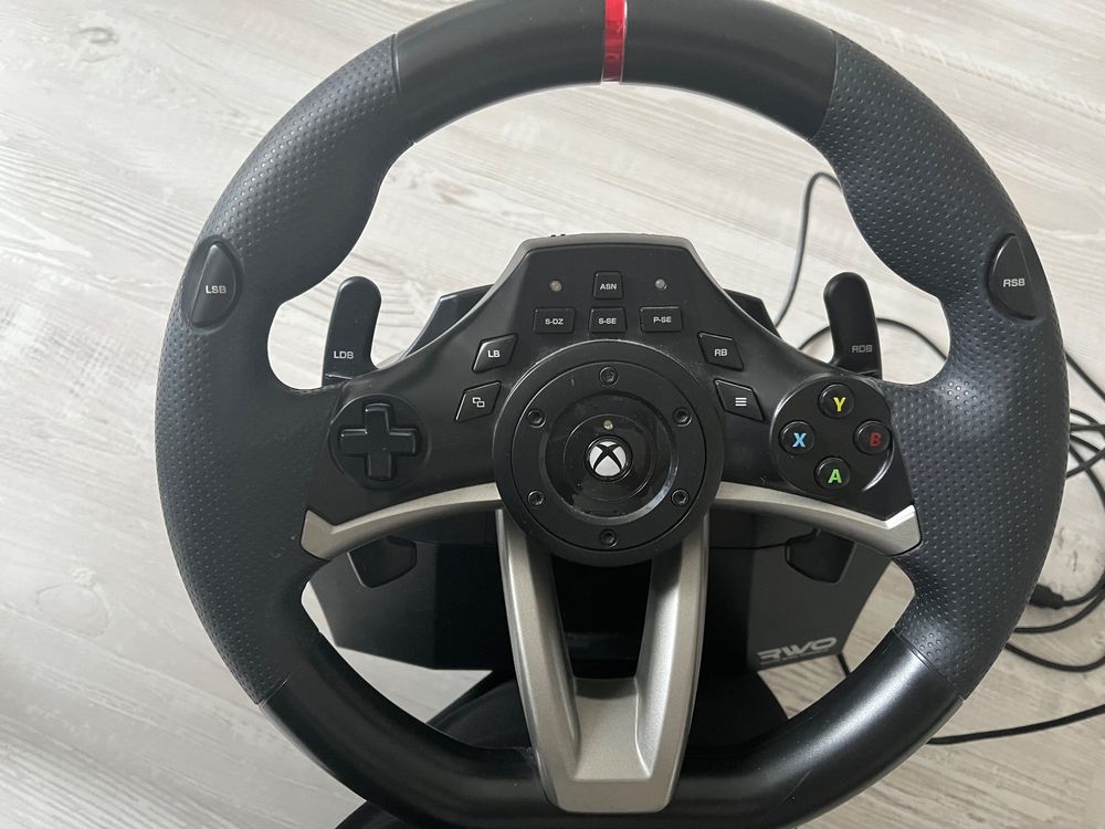 HORI RWO Racing Wheel Over Drive avec pédales (Neuf (Voir description ...