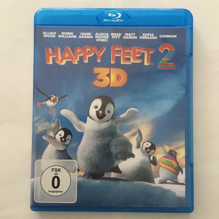 Happy Feet 2 - Blu Ray 3D + 2D-2 Disc | Kaufen auf Ricardo