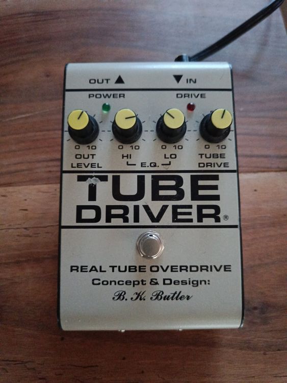 Original B.K. Butler Tube Driver Pedal 5th Knob Bias | Kaufen auf Ricardo