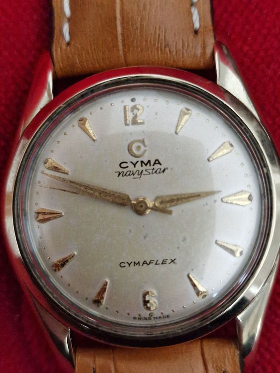Cyma - Navystar cymaflex Herren vintage Goldhaube (Gebraucht) in Bassersdorf für CHF 555 – mit ...