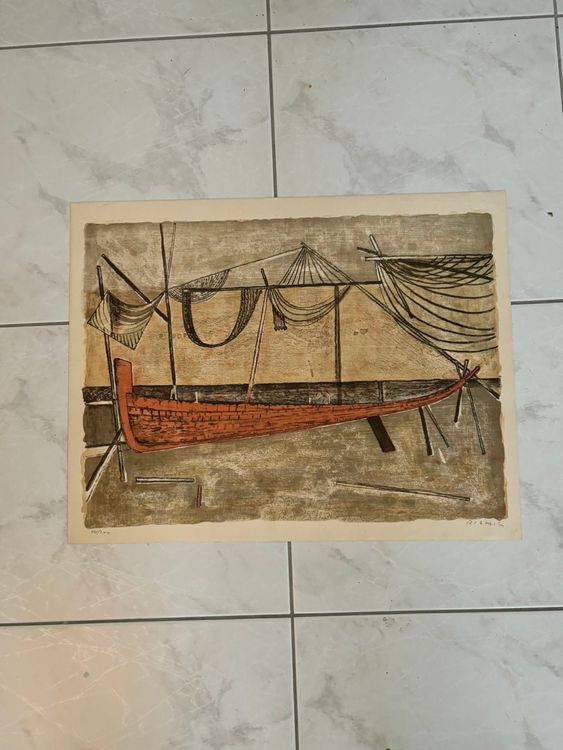 unbekannter Künstler, Lithographie (Gebraucht) in Gwatt (Thun) für CHF ...