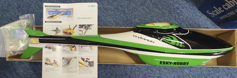 Rumpf gelb GFK F3C Sports Belt CP V1 V2 Esky EK4-0065 grün (Neu und originalverpackt) in ...