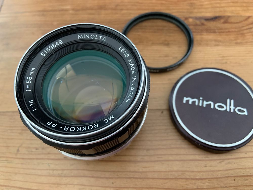 Minolta MC Rokkor PF 1.4 58mm | Kaufen auf Ricardo