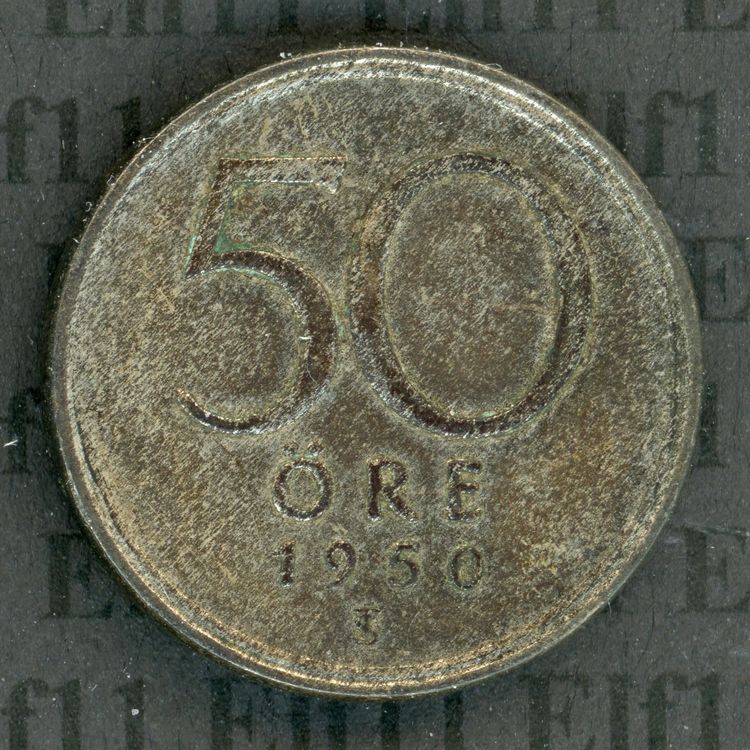 SEK___0.50 1950 -vz 50 Öre (Gebraucht) in Widnau für CHF 6 – mit ...