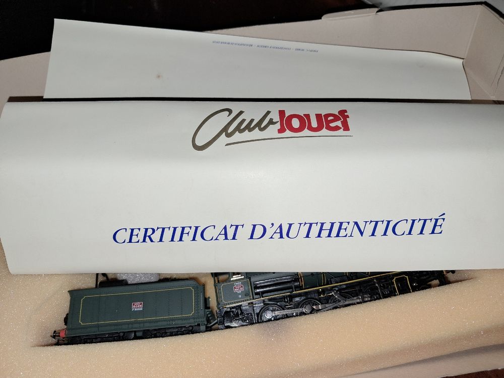 Club Jouef locomotive 140-C-231 avec certificat (Neu und ...