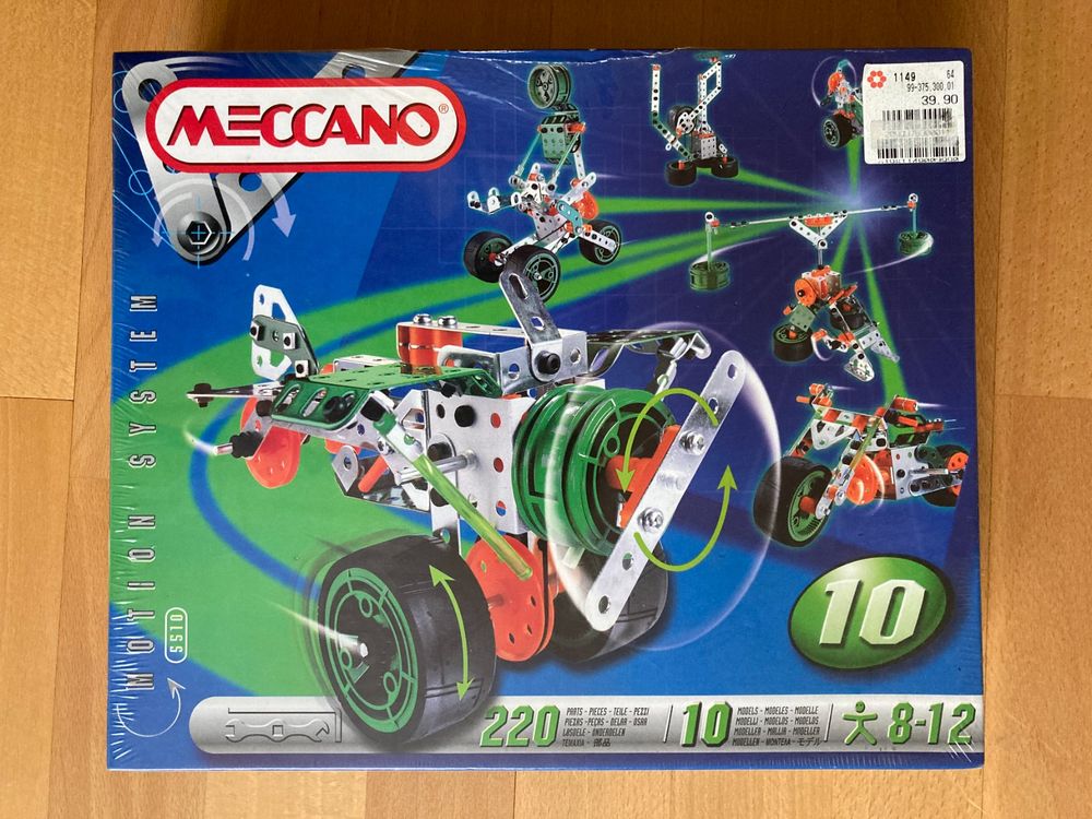 MECCANO BAUSATZ 5510 MOTION SYSTEM NEU ORIGINALVERPACKT | Kaufen auf Ricardo
