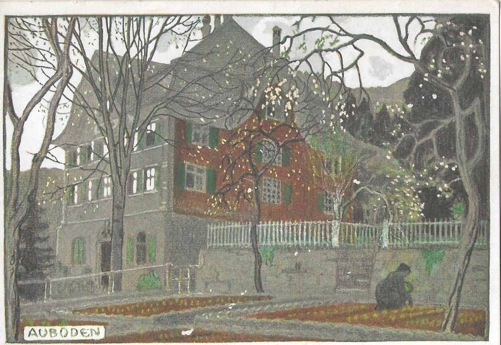 Brunnadern SG, Ferienheim Auboden, orig. Brandbericht! RAR! | Kaufen auf Ricardo