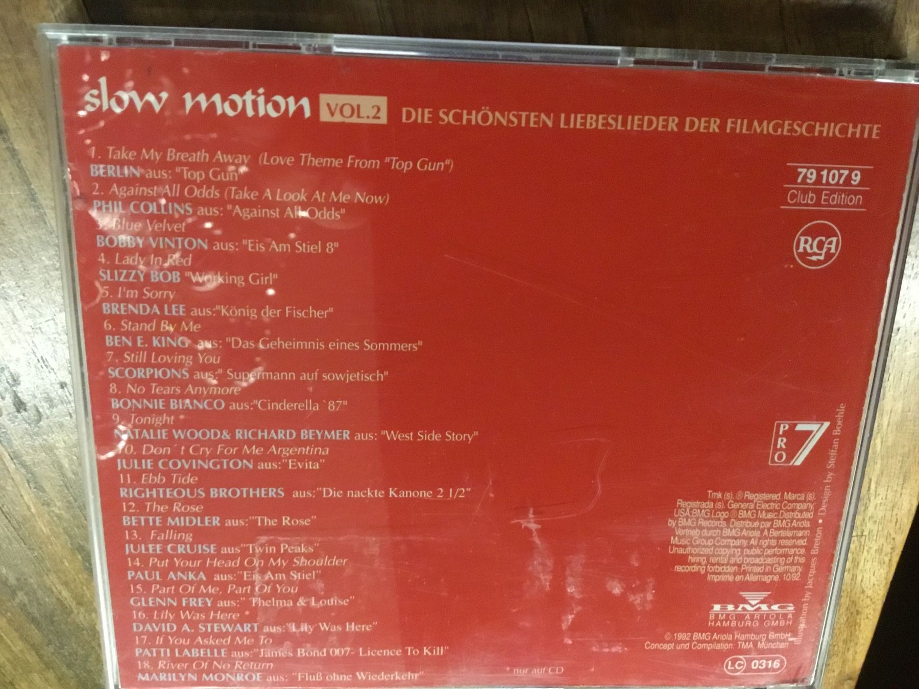 Slow Motion Vol. 2 - Die schönsten Liebeslieder CD (Gebraucht) in ...