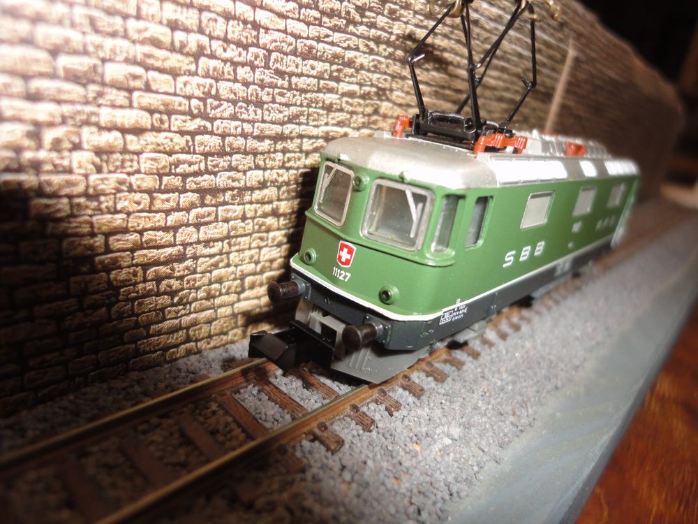 E-Lok Re4/4 grün SBB Minitrix 2071 Spur N (Neu (gemäss Beschreibung)) in Rheinfelden für CHF 37 ...