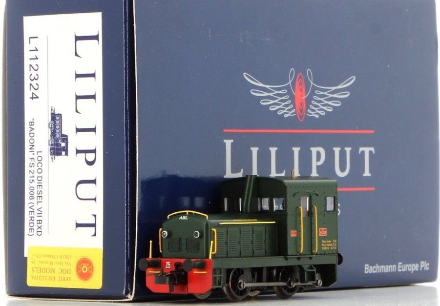 Liliput H0 L112324: FS Diesel-Rangierlok BADONI 215 008, neu (Neu und ...