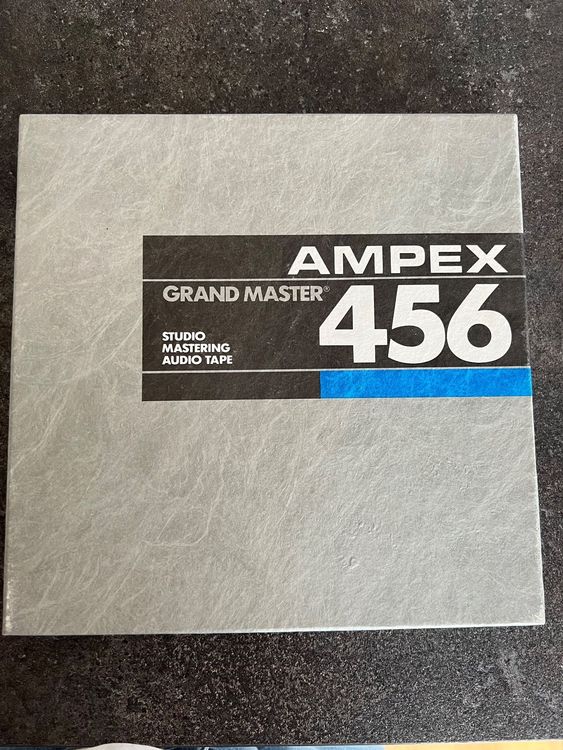 Studio Band 1/2" Ampex Grand Master 456 | Kaufen auf Ricardo
