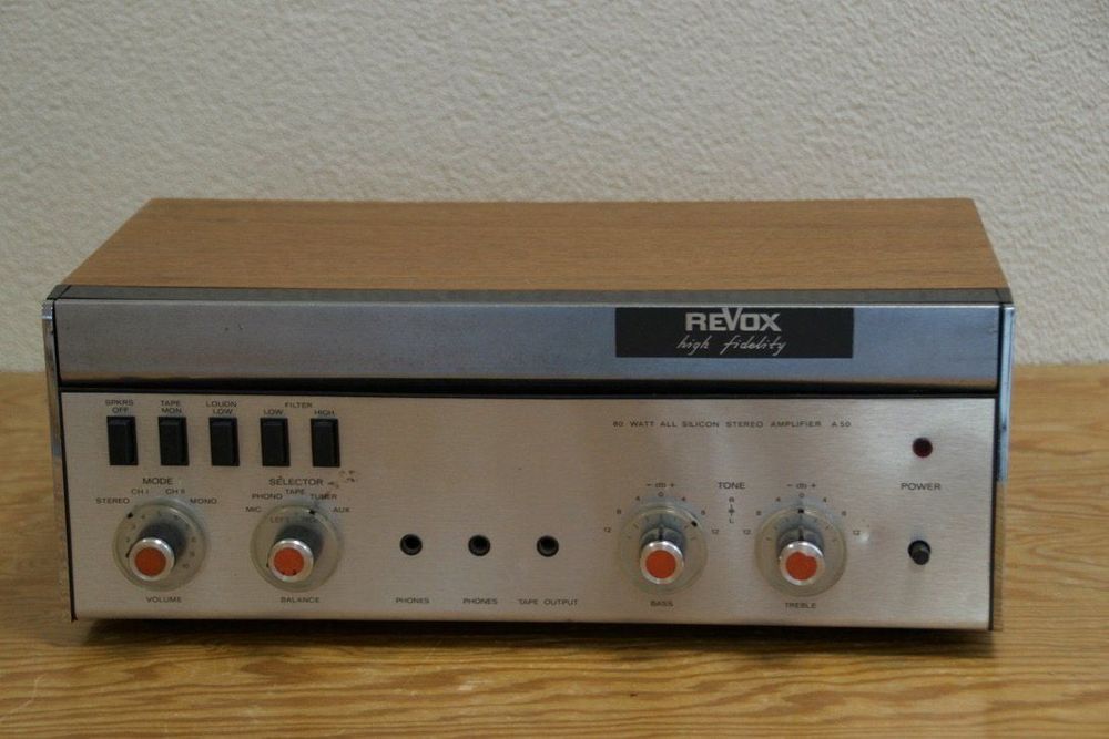 ReVox Amplifier A50 (Gebraucht) in Riedholz für CHF 64 – nur Abholung auf Ricardo kaufen