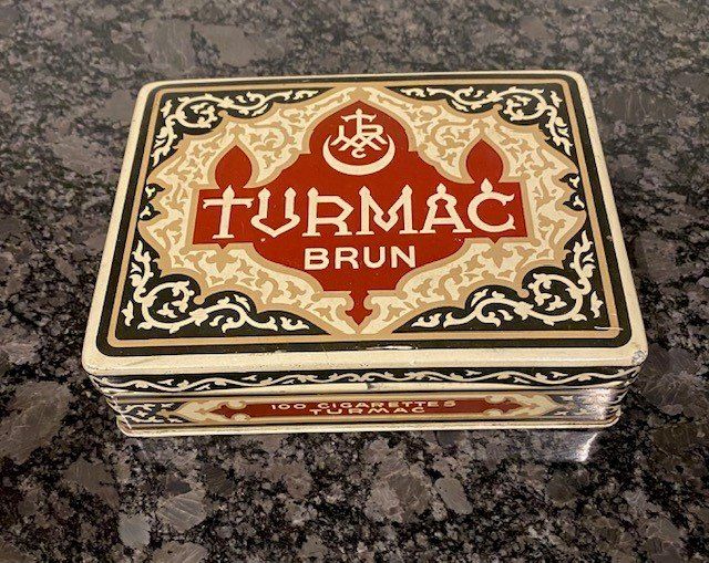 Antike TURMAC Blechdose Zigaretten Dose Vintage Sammler | Kaufen auf ...