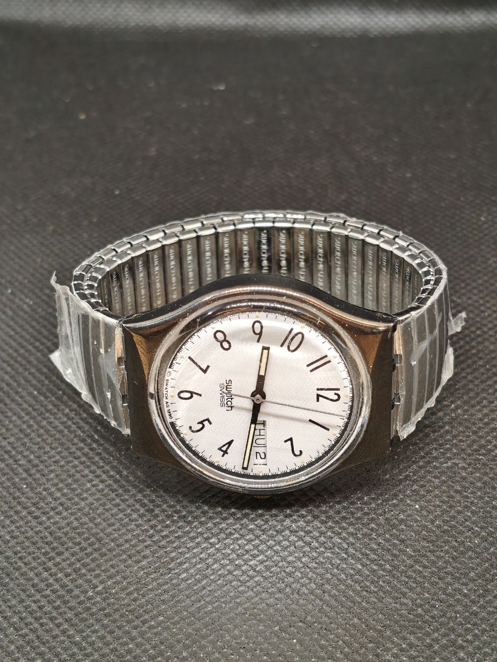 Swatch Irony Day Date Flexband Swiss Made Vintage (Gebraucht) in Wangen ...