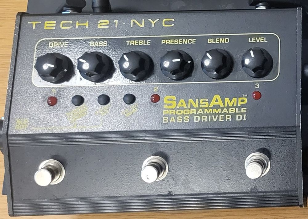 Tech 21 SansAmp Bass Driver DI Programmable | Kaufen auf Ricardo
