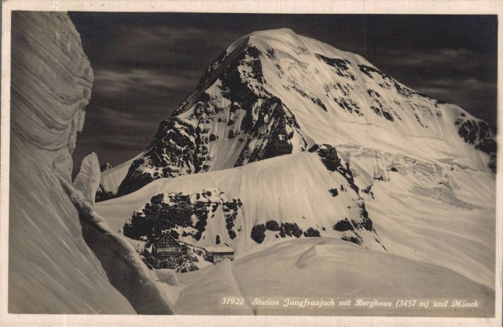 Station Jungfraujoch mit Berghaus 1925 (Gebraucht) in Luzern für CHF 2 – mit Lieferung auf ...