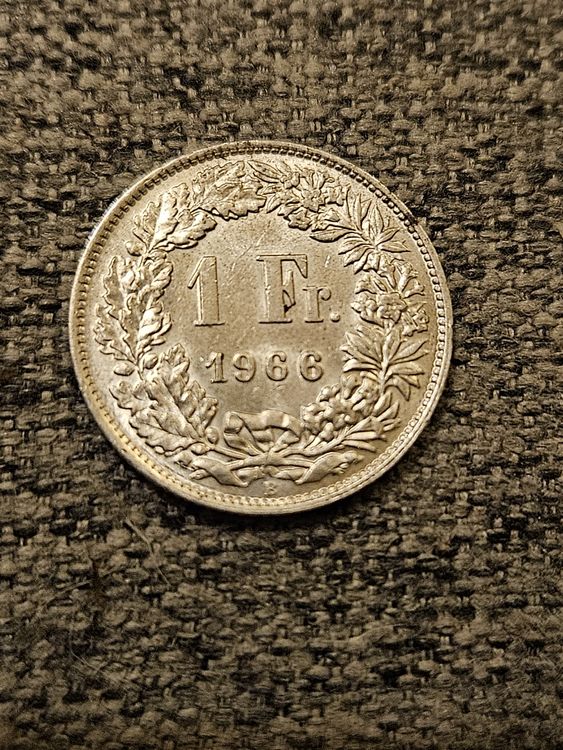piece monaie 1966 1fr argent | Kaufen auf Ricardo