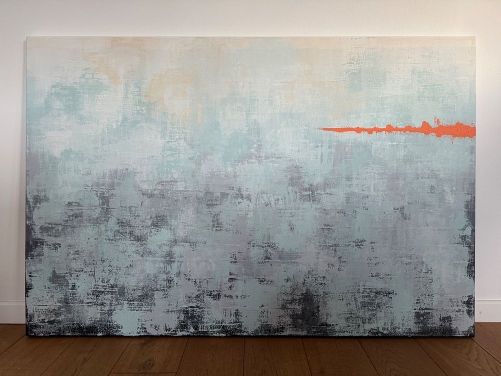 Bild - Sonnenuntergang, Acryl, Unikat | Kaufen auf Ricardo