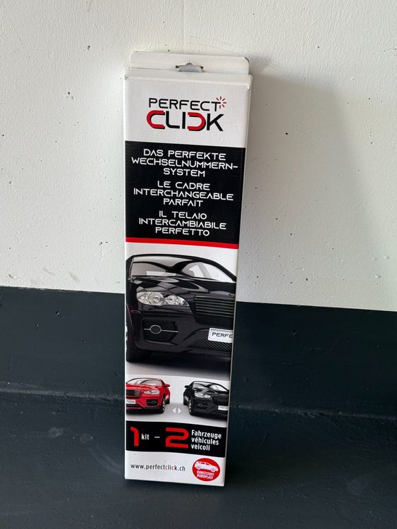 Perfect Click“ Querformat-Wechselnummernhalter | Kaufen auf Ricardo