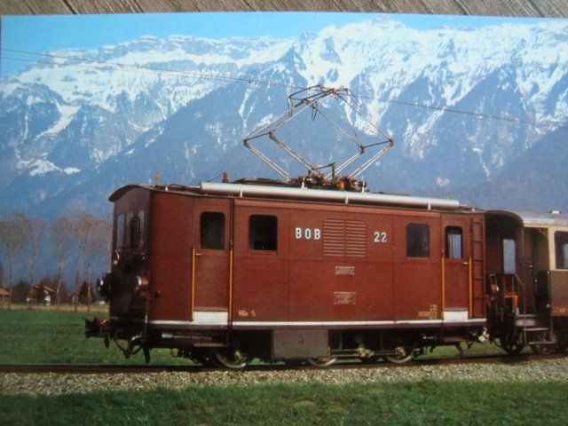 BOB Berner Oberland-Bahnen Lok HGe 3/3 Nr. 22 (Neu und originalverpackt ...