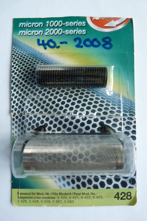 Braun Micron Rasierer Klingenblock + Scherblatt | Kaufen auf Ricardo
