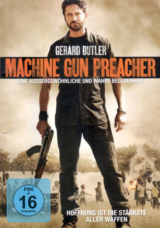 DVD: Machine Gun Preacher (Gerard Butler, Michelle Monaghan) (Gebraucht ...