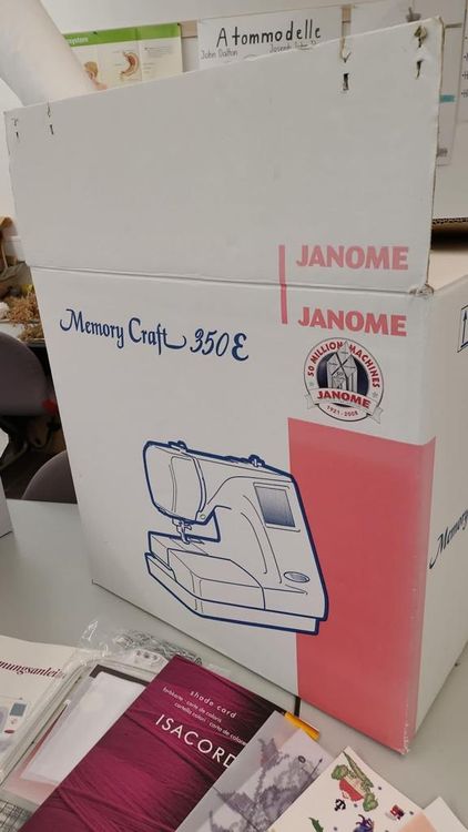 Stickmaschine Janome Memory Craft 350 E (Gebraucht) in Wil SG für CHF ...
